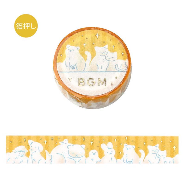 BGM | Foil Animal Bay Washi Tape
