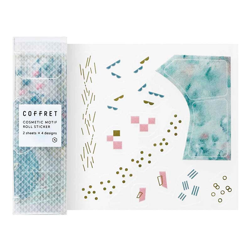 King Jim | Pegatinas en Rollo COFFRET Peacock Green