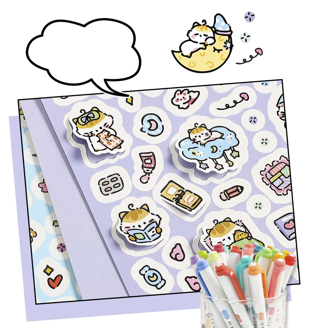 Infeel.me | Pegatinas Happy Secrets Good Night