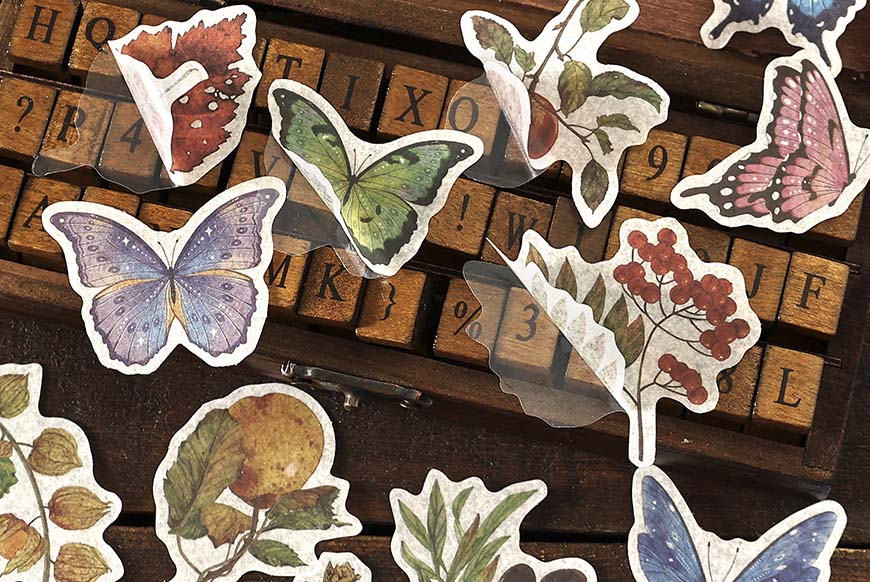 Infeel.me | Pegatinas Y Papeles Decorativos Years Become Poetry Nature