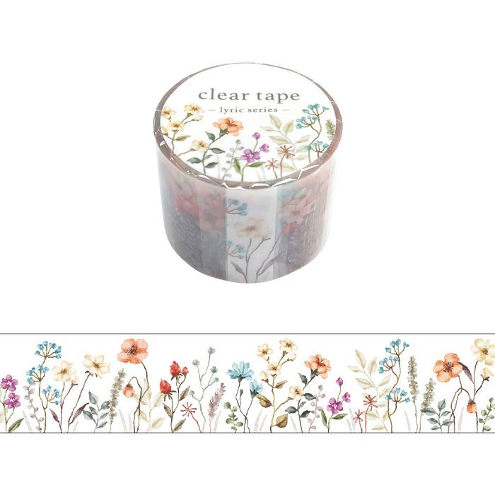 Mind Wave | Lyric Series Flower Grow Clear PET Tape