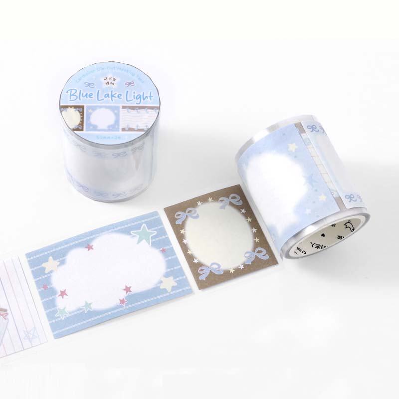 Card Lover | Pegatinas en Rollo Dream Town Blue Lake Light