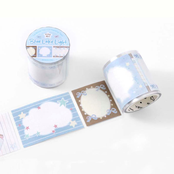 Card Lover | Pegatinas en Rollo Dream Town Blue Lake Light