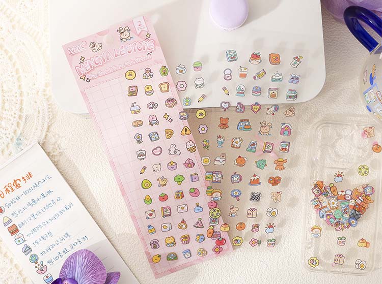 2ABC | Pegatinas Fun Market Mengya Le Store