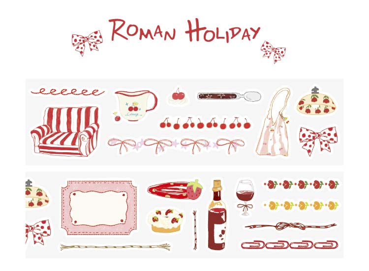 Card Lover | Pegatinas en Rollo Seine Breeze Roman Holiday